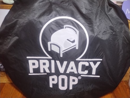 Privacy Pop Bed Tent Full Size Black Privacy Black Out Pop-up Bed ...