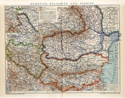 1900-Now - Romania Map