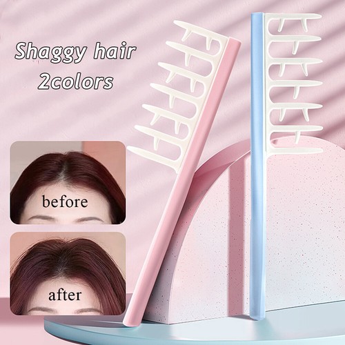 Portable Hairdressing Comb Styling Tool Hair Root Fluffy Comb Wide ...