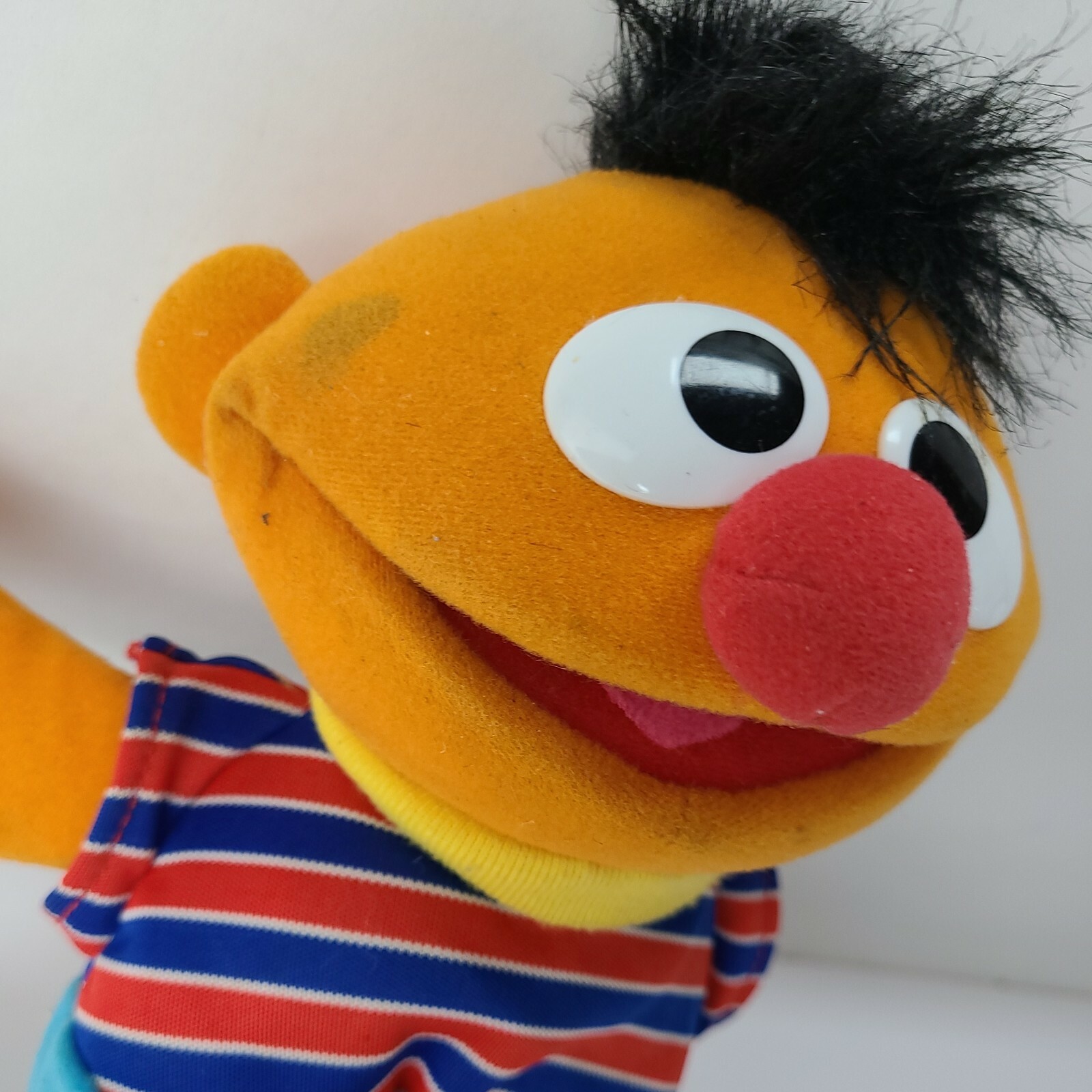 Sesame Street TMX Tickle Me Friend Ernie Laughs Falls Down Gets Up ...