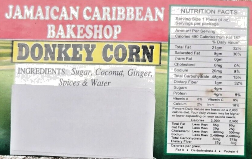 Jackass Corn, Donkey corn by Jamaican Caribbean - 6 pack | eBay