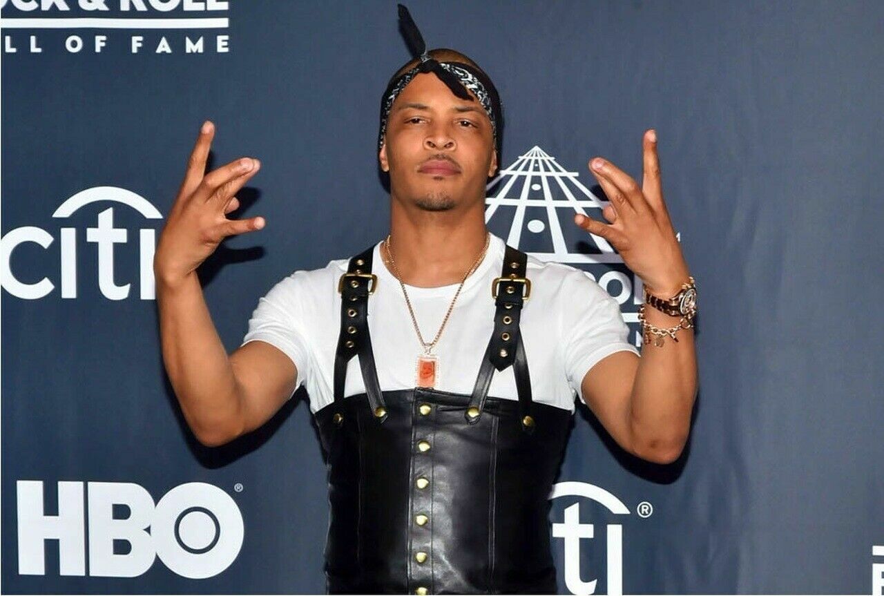 Tupac Shakur Suspender Rapper Vest Men's Leather Lambskin Vest Coat | eBay