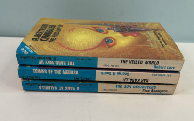 ACE DOUBLE SCIENCE FICTION Book Lot of 3 Paperbacks | eBay