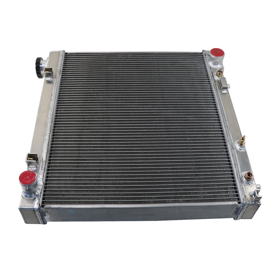 4 Row Radiator for 05-2010 Dodge Ram/ Dakota/Mitsubishi Raider 3.7L 4 ...