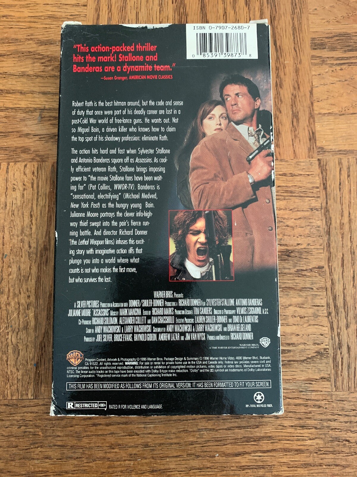 Assassins VHS | eBay