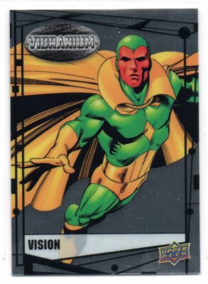 VISION / Marvel Vibranium (UD 2015) BASE Trading Card #18 | eBay