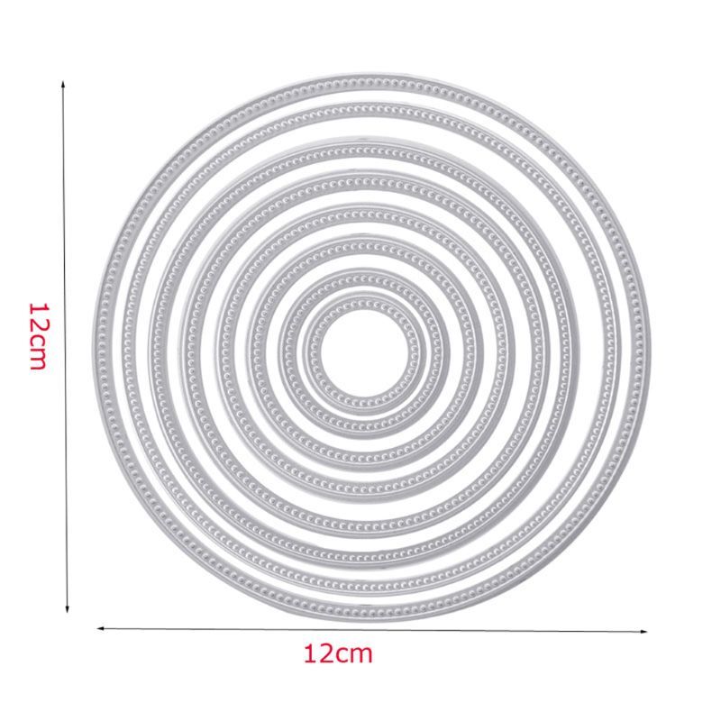 Circle Round Metal Cutting Dies Stencils DIY Scrapbooking Embossing ...