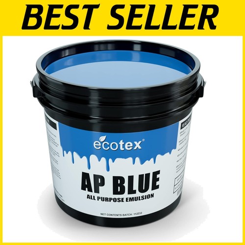 Pre-Sensitized Blue Emulsion for Screen Printing - 32oz Fast-Drying ...