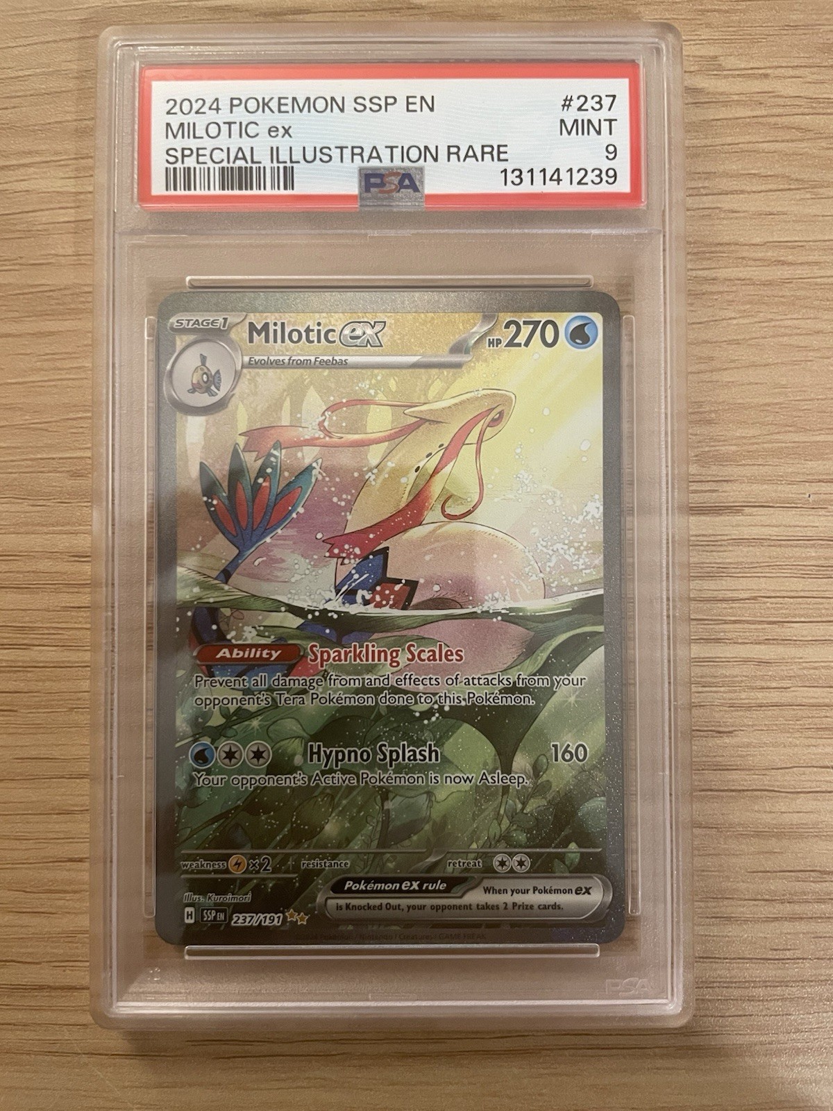 Milotic ex 2024 Scarlet & Violet: Surging Sparks #237/191 Special ...