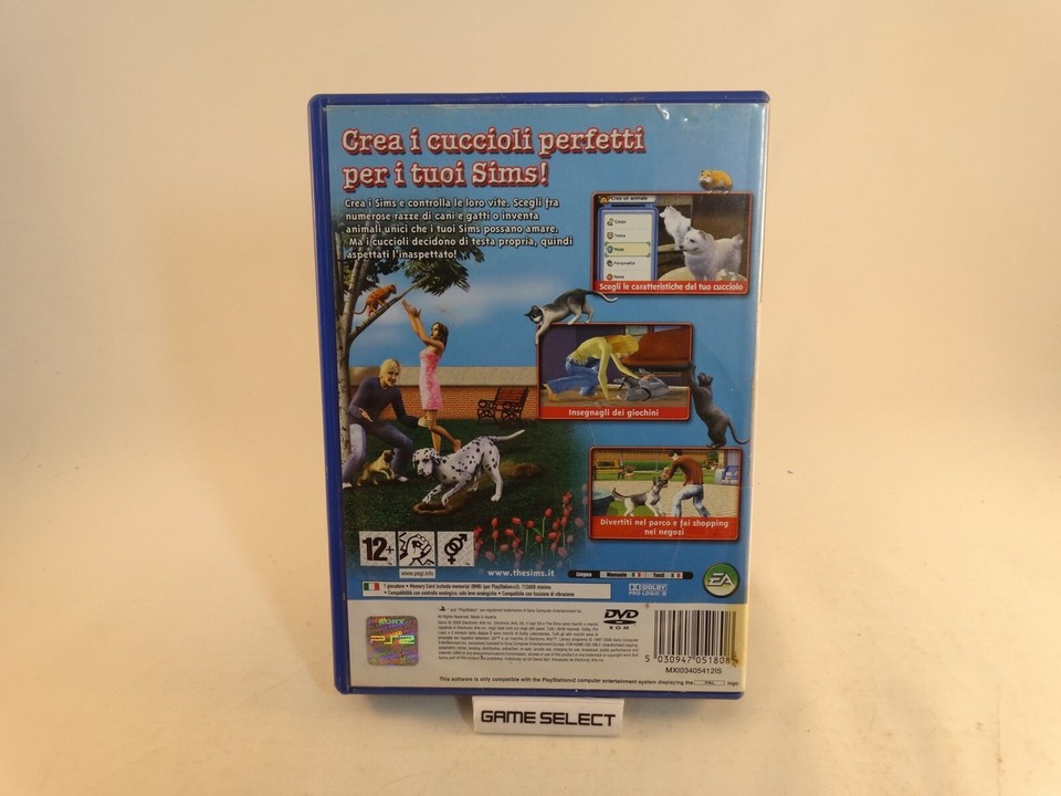 THE sims 2 pets Animals sony PS2 PLAYSTATION Pal - - Original Complete ...