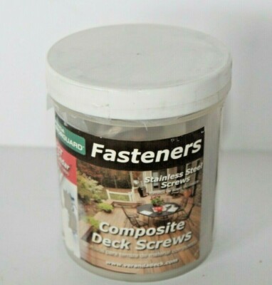 ArmorGuard #10 x 2.5 in. Star Composite Stainless Steel Deck Screws ...