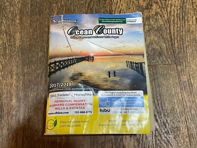 Ocean County New Jersey Yellow Pages Phone Book 2017 2018 Toms River | eBay
