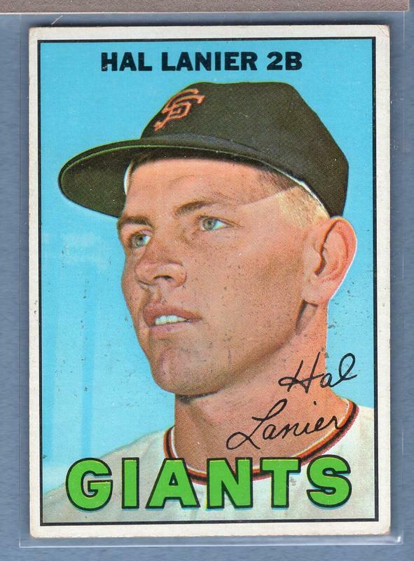 1967 Topps #4 Hal Lanier(st) VG GO225 | eBay