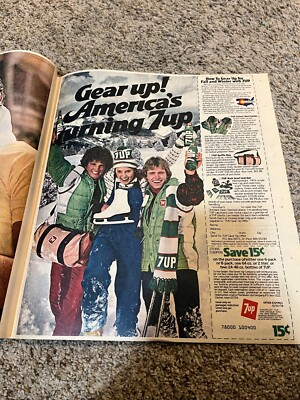 7up Newspaper Print Ad & Coupon 1979 America's Turning 7up Gear Up | eBay