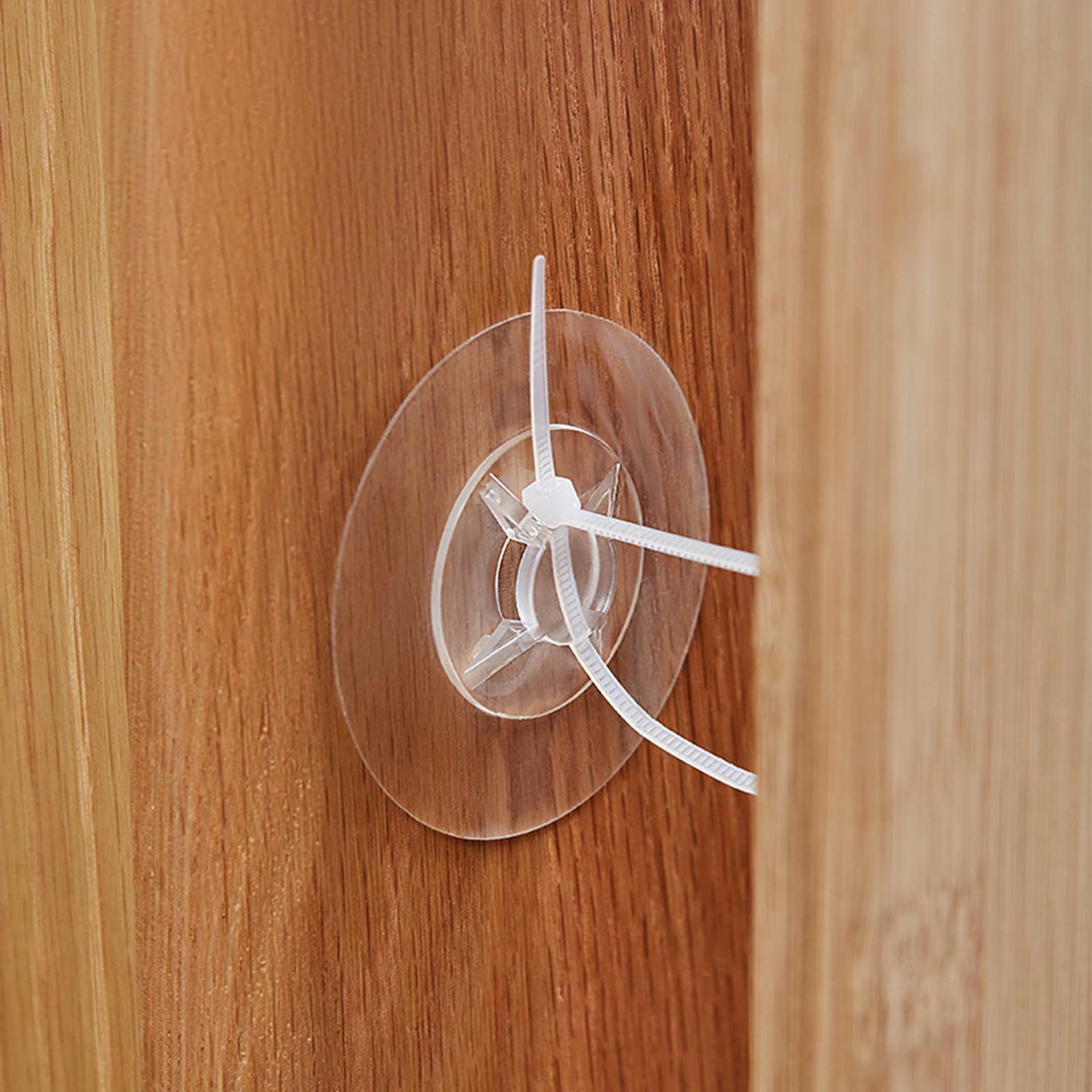 Clear Adhesive Punch-Free Furniture Anti Tip Safety Straps Premium ...