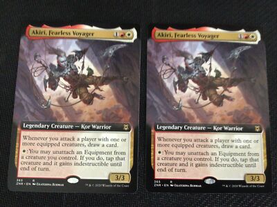 Akiri, Fearless Voyager Extended Art Zendikar Rising MtG Magic: the ...