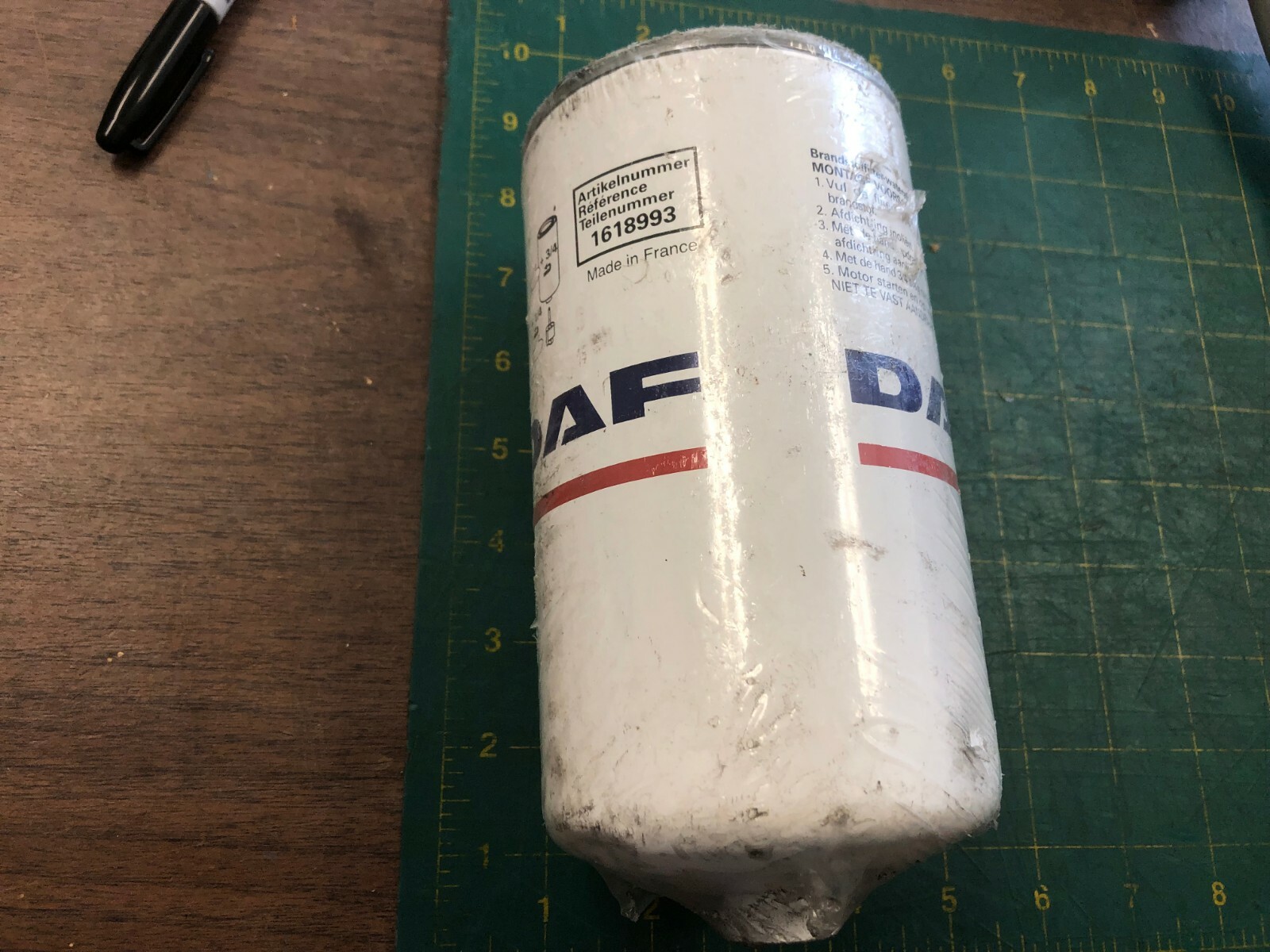 LEYLAND 1618993 - Fuel filter cross reference