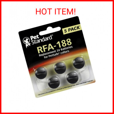PetSafe Compatible RFA-188 Replacement Batteries (5-Pack) | eBay