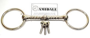 AMIDALE HORSE BIT MOUTHING / BREAKING BIT with PLAYERS KEYS TOP QUALITY ...