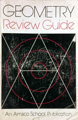 Geometry Review Guide by Isidore Dressler / 1973 Amsco Review Guide | eBay
