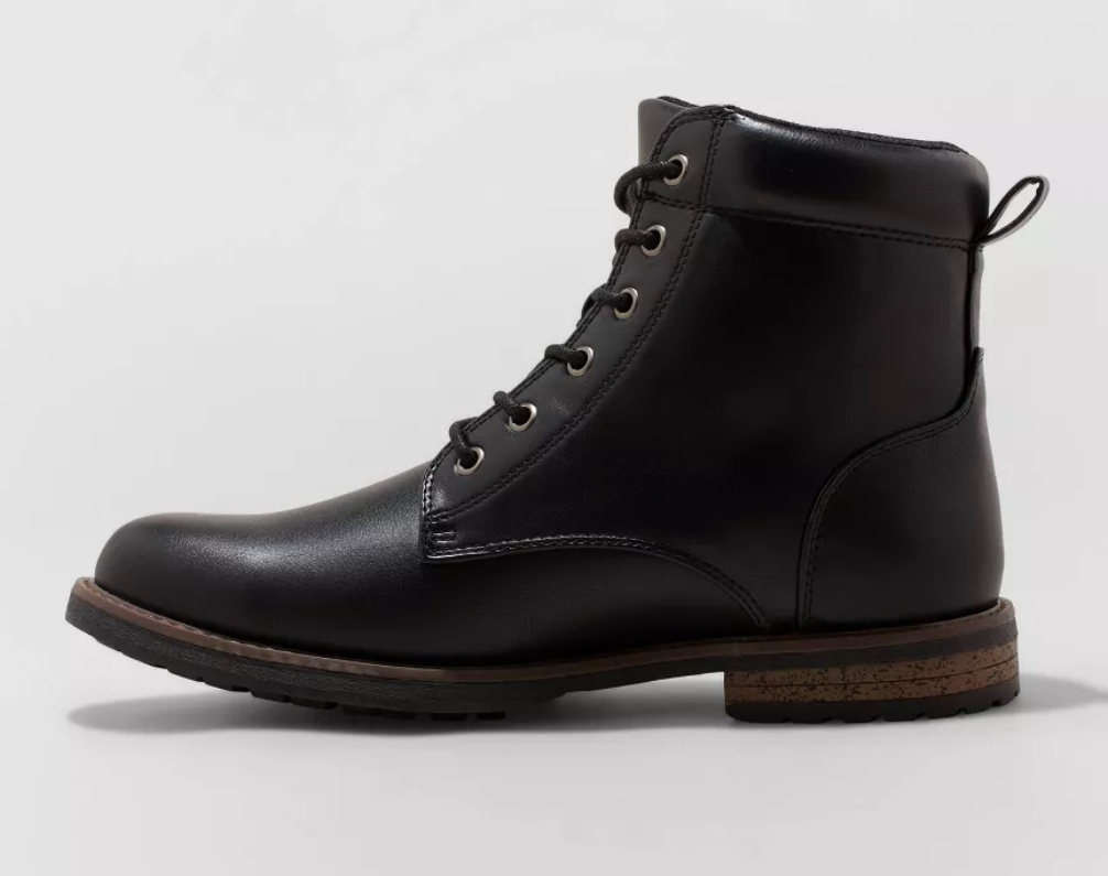 Goodfellow & Co Men's Jeffrey Lug Combat Boots Black Size 7-13 | eBay