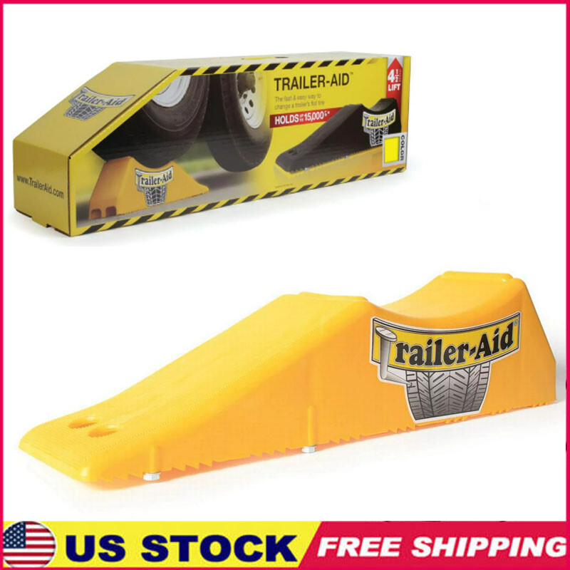 Trailer Aid 4.5 inches Of Lift Tire Changing Ramp RV Wheel Truck Lift ...