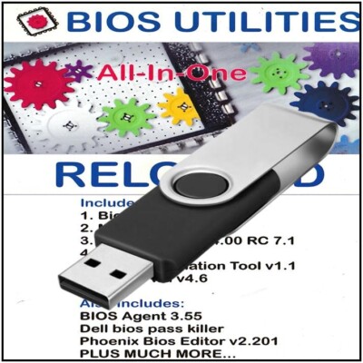 BIOS Computer UTILITIES BUNDLE USB Every Bios Utility ever needed inc ...
