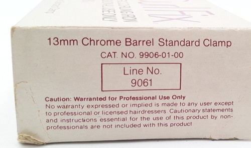 NaturElle MIni Curl Fix Standard Clamp 1/2"Curling Iron For ...