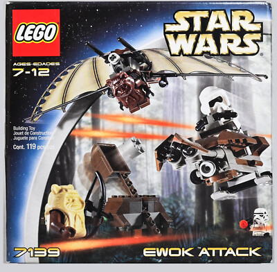 LEGO Star Wars: Ewok Attack #7139, New in Sealed Box. Nice! [2002 ...