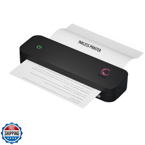 Portable Printers Wireless for Travel, Portable Printer, Inkless ...