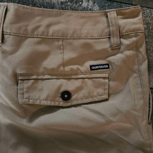 Quicksilver Mens W28/L20 Khaki Tan Union Amphibian Hybrid Short Walk ...