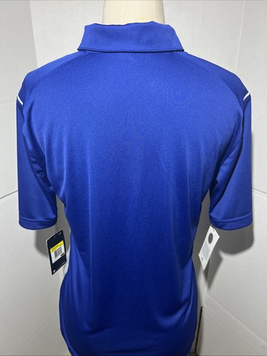 Nike Polo Shirt Mens M Large Grey Blue Chicago Cubs MLB Baseball ...