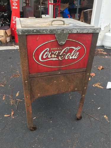 1931 Glascock Coca Cola Junior Ice Chest | eBay