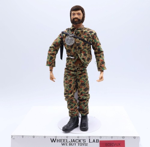 Land Adventurer Flocked Brown Hair Beard 12" GI Joe Hasbro 1970 Vintage ...