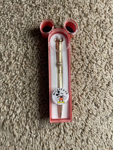 Golden Mickey Mouse Ballpoint Pen | eBay
