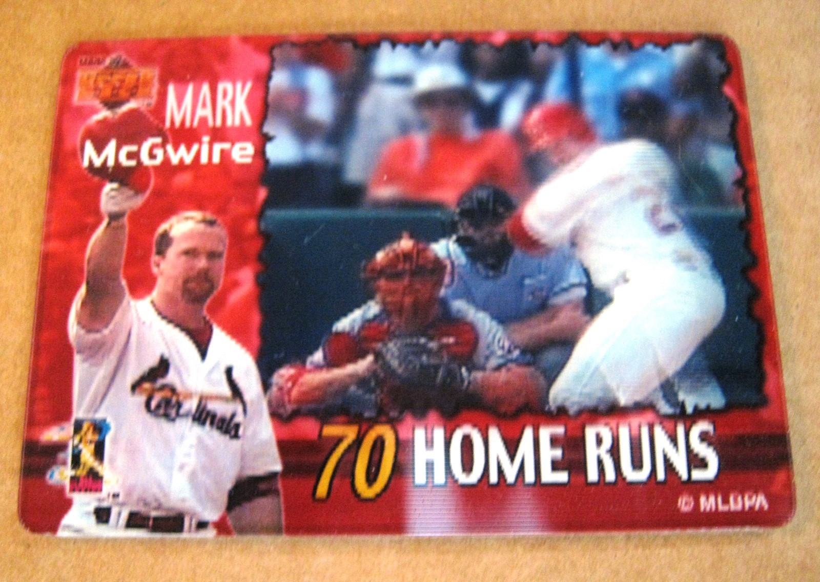 Mark McGwire 70 HR motion card - UDA | eBay