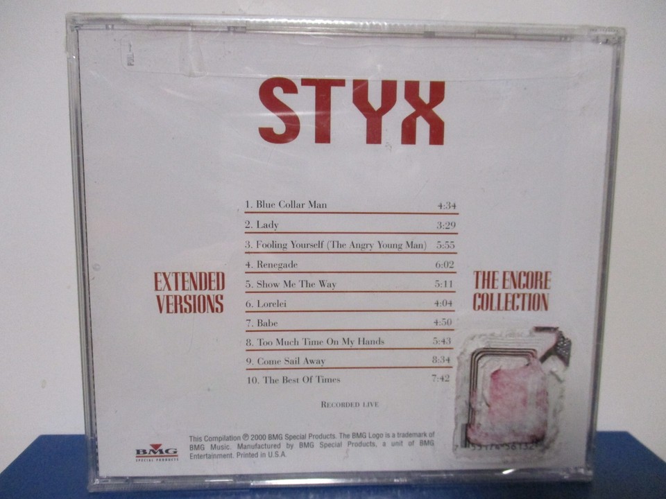 Styx : Extended Versions - CD - MINT condition - E23-123 755174561320| eBay