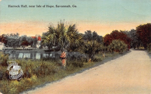 GA~GEORGIA~SAVANNAH~HARROCK HALL (COMMUNITY)~NEAR ISLE OF HOPE~MAILED ...