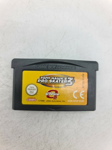 NINTENDO GAME BOY GAMEBOY ADVANCE GBA TONY HAWK'S PRO SKATER 3 EUR F1 ...