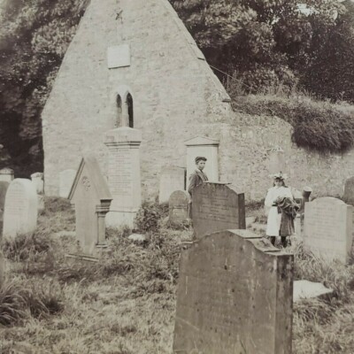 Scotland South Ayrshire Alloway Auld Kirk Ruin Witches Dance Stereoview ...