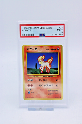 1996 POKEMON Japanese Basic 77 Ponyta Mint PSA 9 | eBay.de