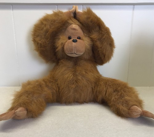 1994 Vintage TY Mango Plush 20" Orangutan Monkey Gorilla Hook and Loop ...