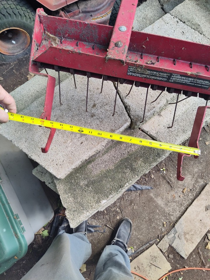 TORO mower rear bag+rear adjustable height DeThatcher attachmnt for ...