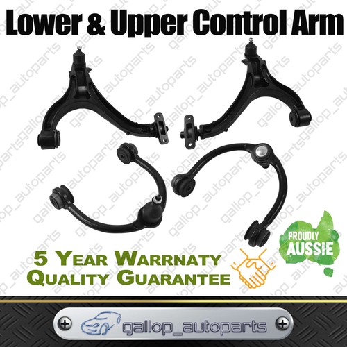 4 Front Upper Lower Left Right Control Arms Kit For JEEP COMMANDER XH ...