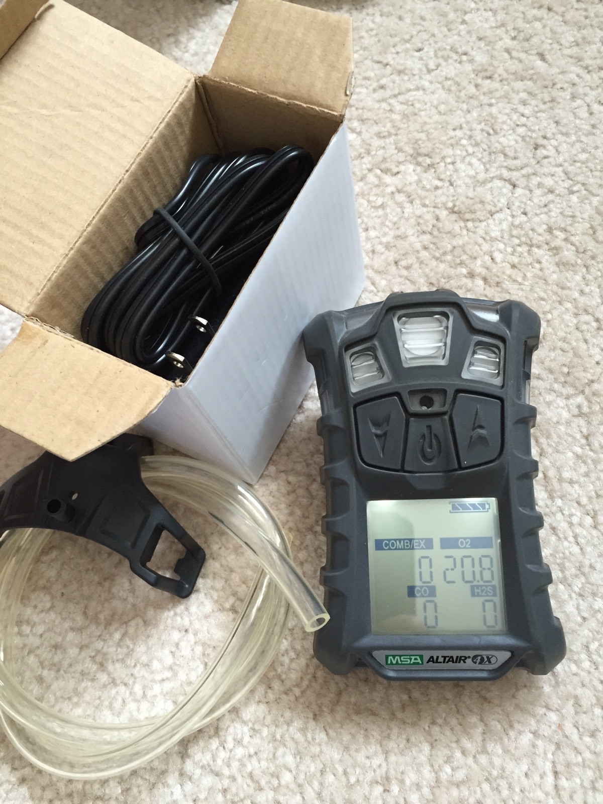 MSA altair 4X multi gas detector Monitor Meter NEW Oxygen Warranty ...
