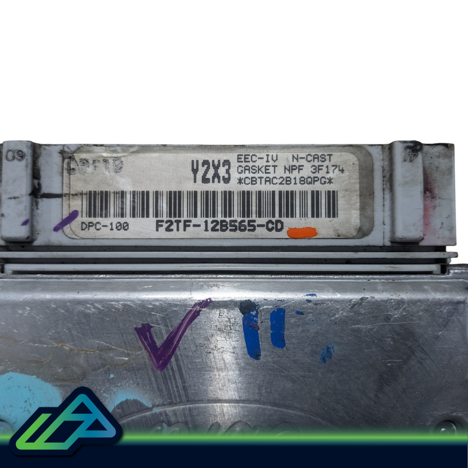 92-93 Ford F250 F350 7.3L TCM Transmission Control Module Y2X3 F2TF ...