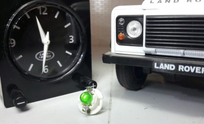 Land Rover Defender TDCI 2007-2016 Interior Dash Clock Green LED Light ...