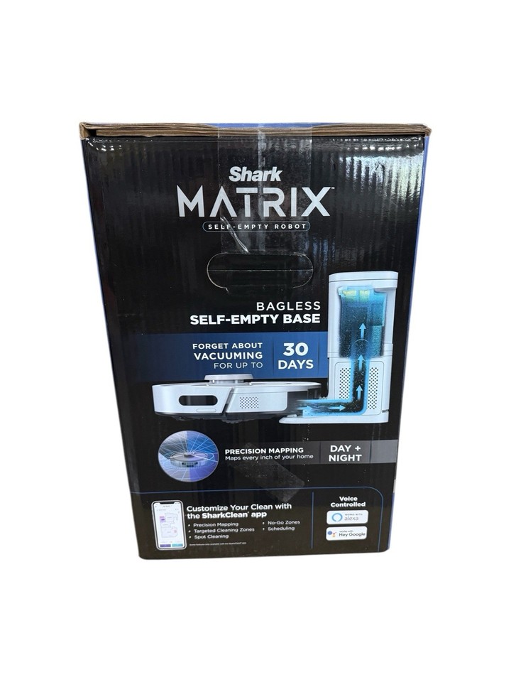 Shark Matrix Self-Emptying Robot Vacuum With 30 Day Dock - UR2350S 🔷 ...