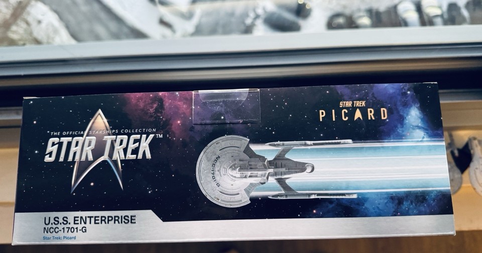 Fanhome XL Star Trek USS Enterprise G USS 1701-G 2025 Diecast Eaglemoss ...