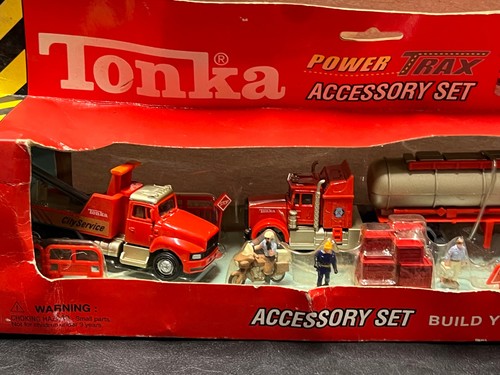 NEW Tonka Power Trax Accessory Set No. 07901 Die-Cast and Plastic ...